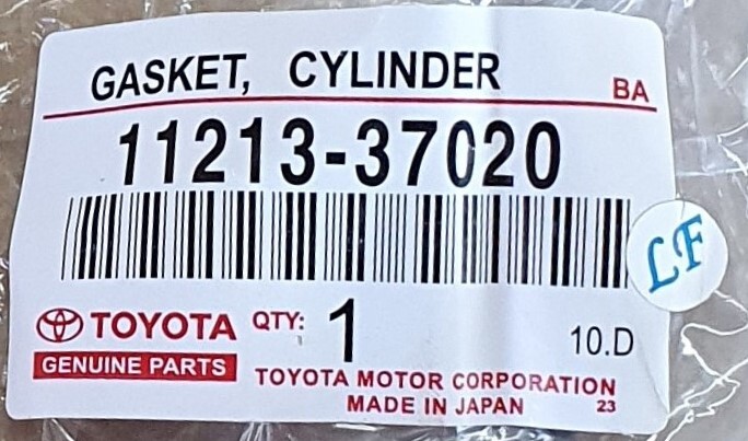 Genuine Valve Rocker Cover Gasket 11213-37020 Fit Toyota Corolla Rav4 ...
