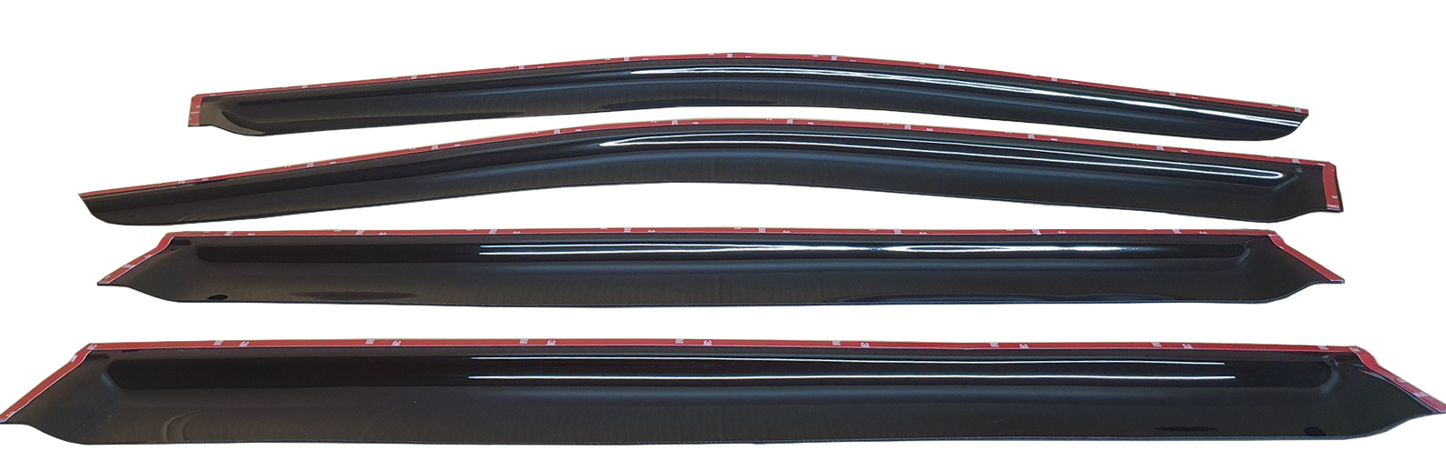 Weather shield Window visor For Toyota Kluger GSU 50 2013 -2019